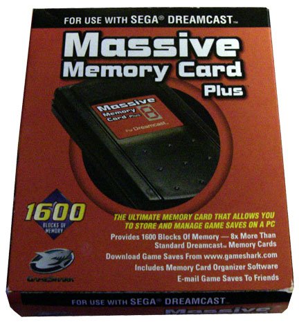 Massive Memory Card Plus - (Used) (Sega Dreamcast Accessories) – Video ...