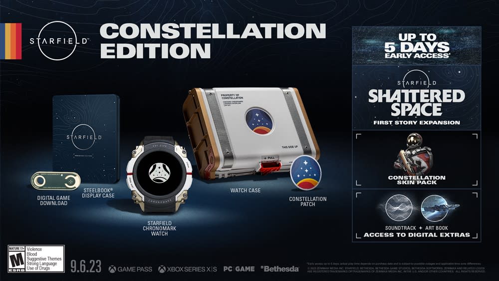 Starfield Constellation Edition - Code Chip Included, Download Code Ha ...